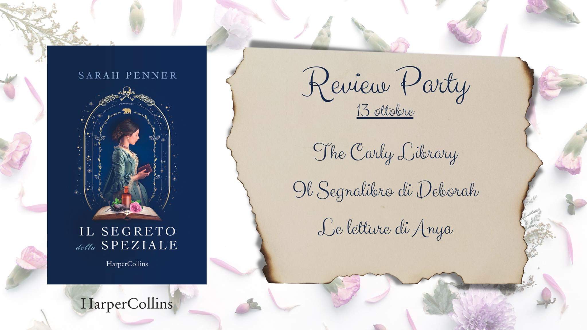 Recensione “Il segreto della speziale” - Sarah Penner -Le letture di Anya